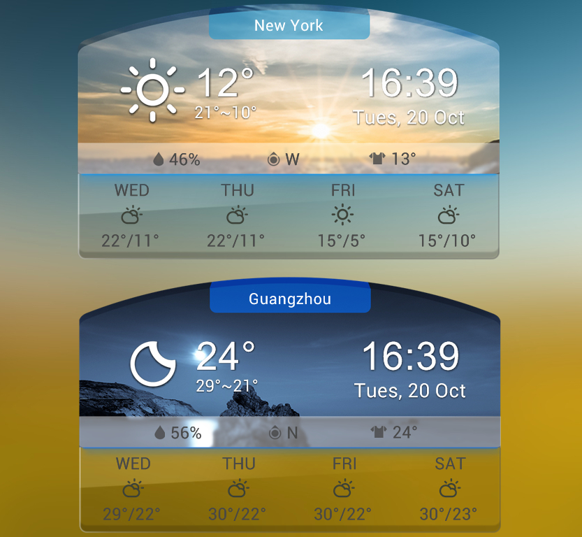Arch Weather Widget HD for xwidget by Jimking on DeviantArt