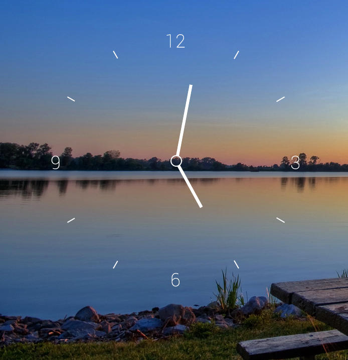 Simple Analog Clock for xwidget by Jimking on DeviantArt