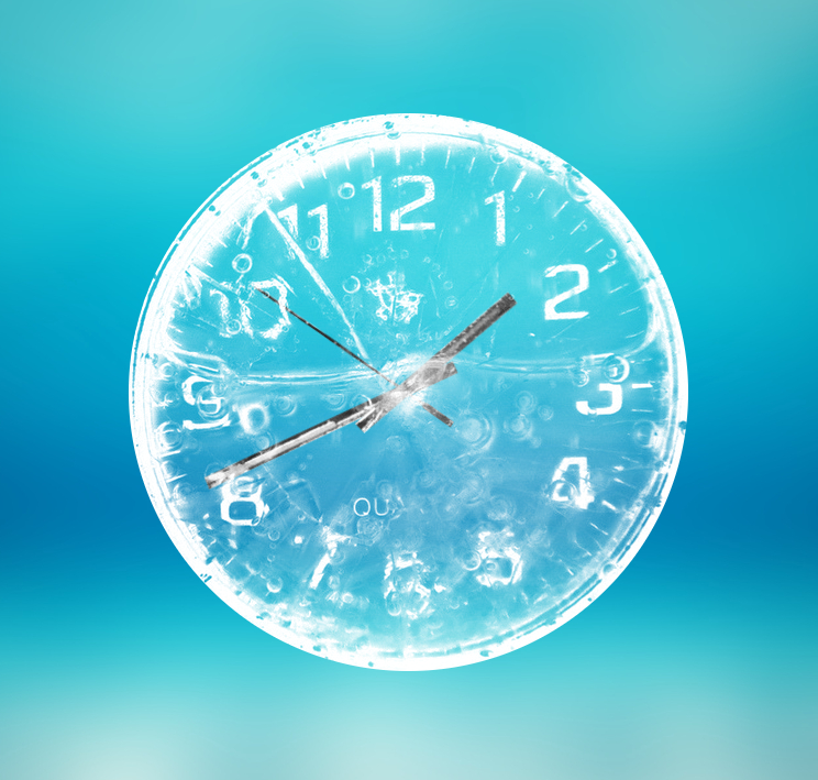 Broken Glass Analog Clock for xwidget by Jimking on DeviantArt