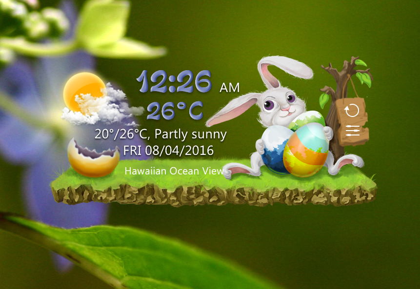 Easter Style Widget for xwidget by Jimking on DeviantArt
