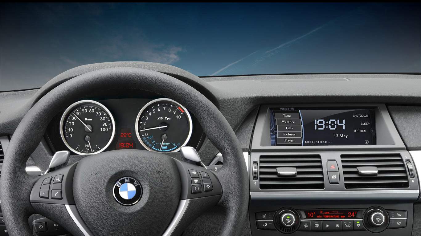 BMW Interior V2 FULL SCREEN for xwidget by Jimking on DeviantArt