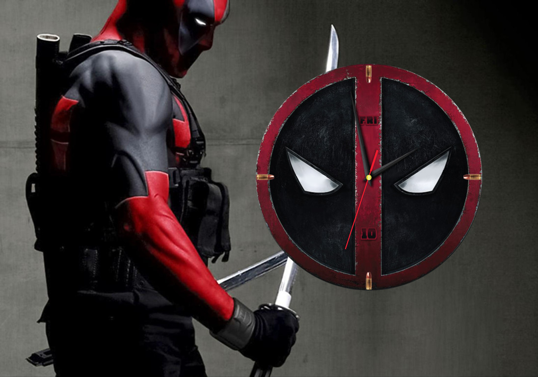 Deadpool Analog Clock for xwidget by Jimking on DeviantArt