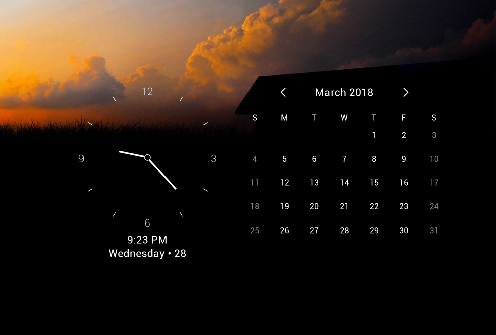 Simple Date Time Widget for xwidget by Jimking on DeviantArt