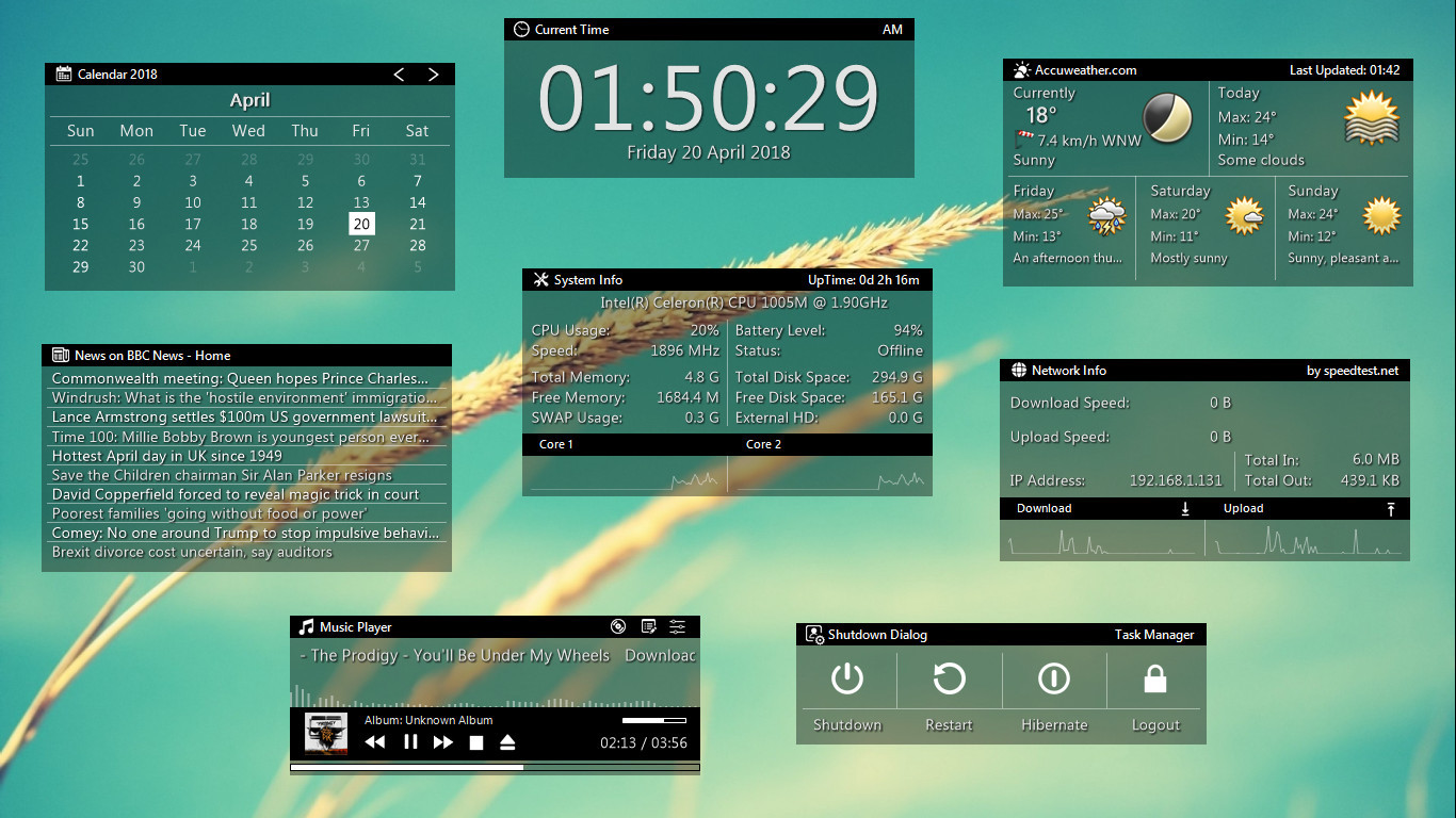 Reunion Suite for xwidget by Jimking on DeviantArt