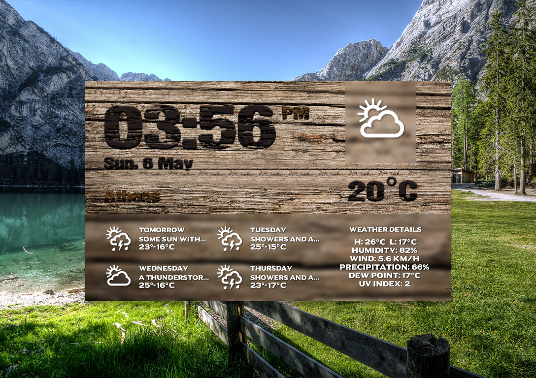 Hard Wood Widget for xwidget by Jimking on DeviantArt
