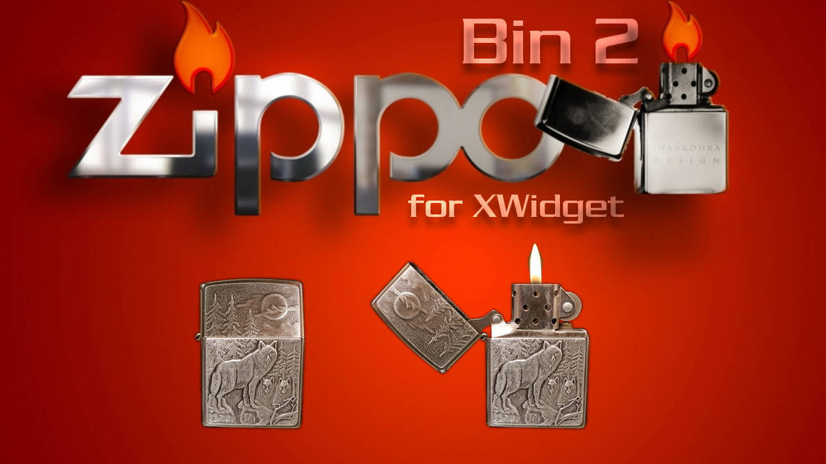 Zippo Bin 2 (animated) for xwidget by Jimking on DeviantArt