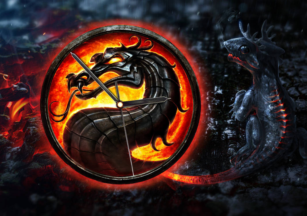 Dragon Fire Clock for xwidget by Jimking on DeviantArt