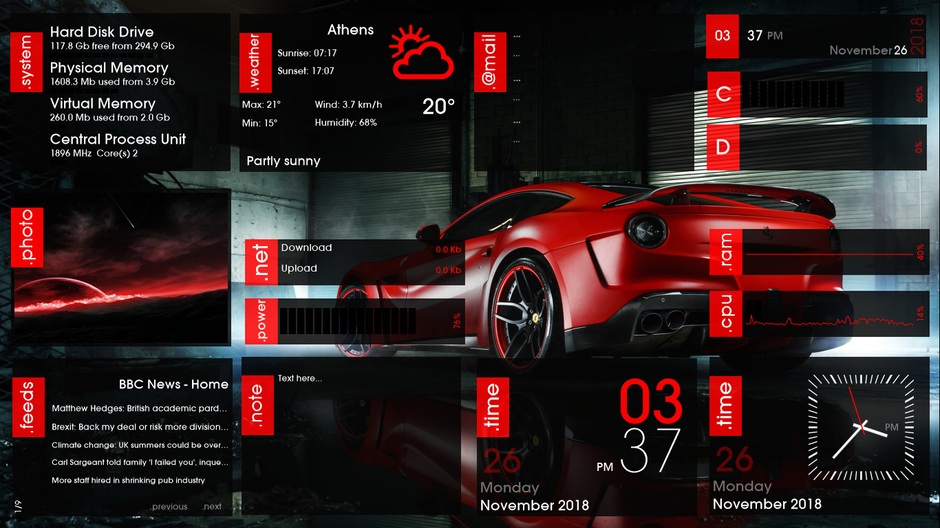 RedCarpet Suite for xwidget by Jimking on DeviantArt