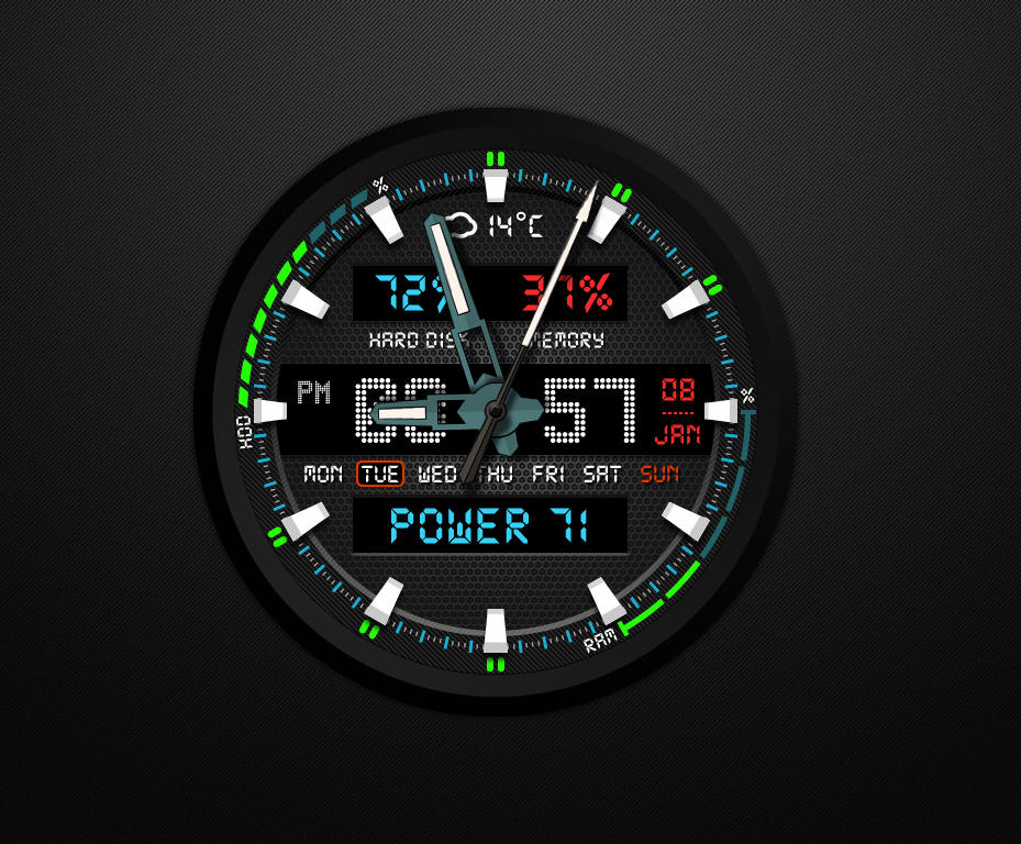 Digital Monster Watch for xwidget by Jimking on DeviantArt