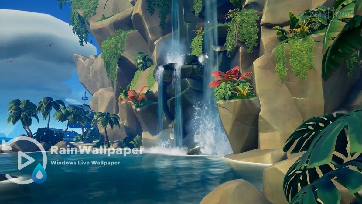 Waterfall Birds by Jimking on DeviantArt
