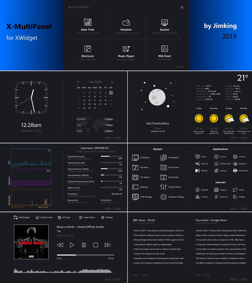 X-MultiPanel for xwidget by Jimking on DeviantArt
