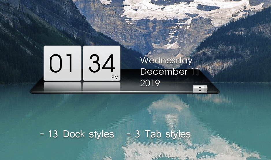 3D Sense Clock Mini for xwidget by Jimking on DeviantArt
