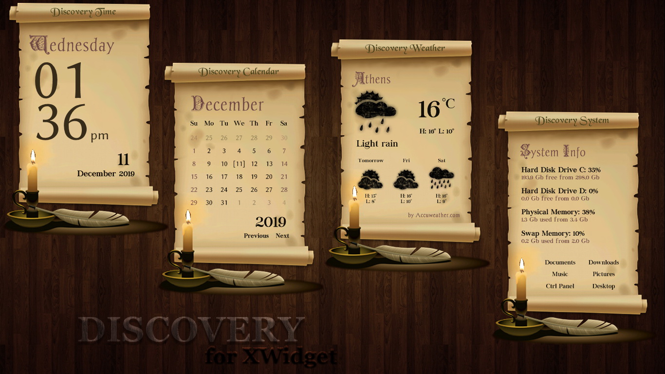 Discovery (animated) for xwidget by Jimking on DeviantArt