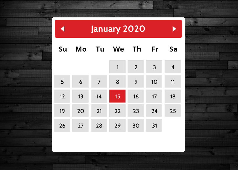 X Calendar Widget for xwidget by Jimking on DeviantArt