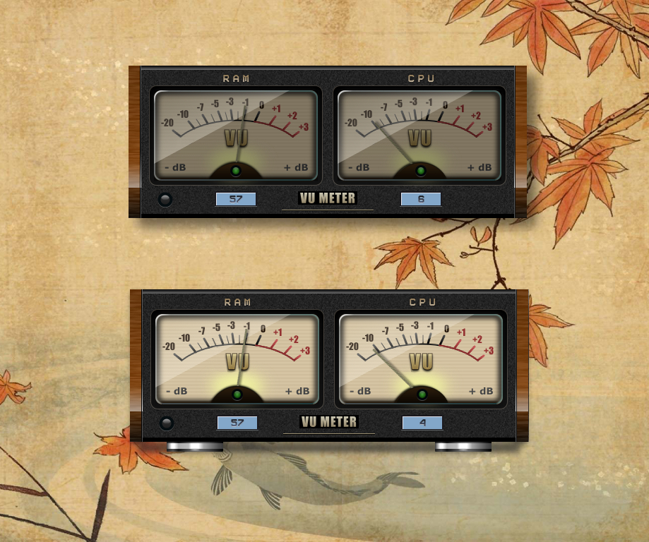 Quinto VU Meter for xwidget by Jimking on DeviantArt