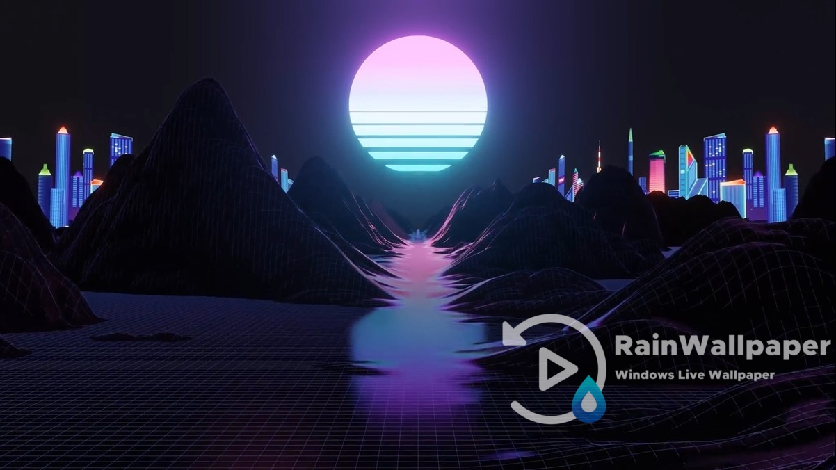 Moonlight Retro Wave by Jimking on DeviantArt