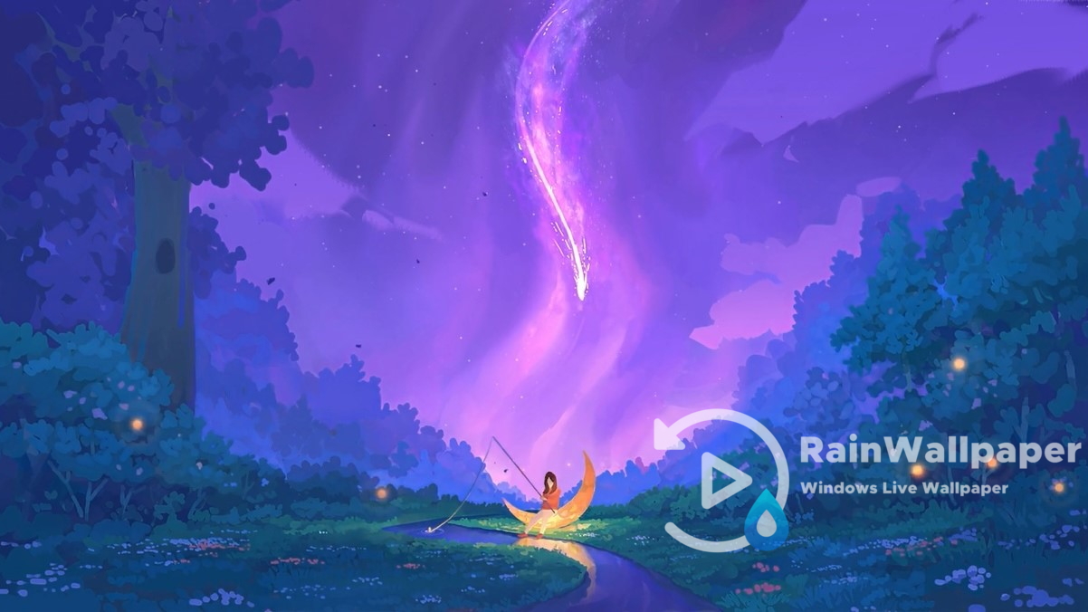 Fishing Moon Wallpaper | atelier-yuwa.ciao.jp