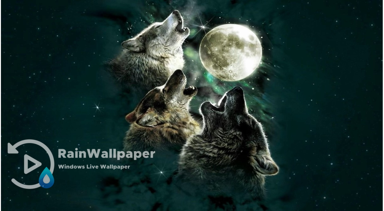 Wolves Full Moon by Jimking on DeviantArt