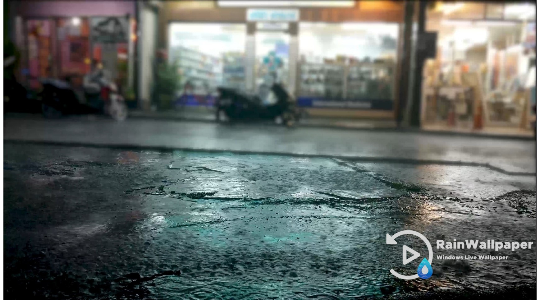 Pouring Rain Wallpaper