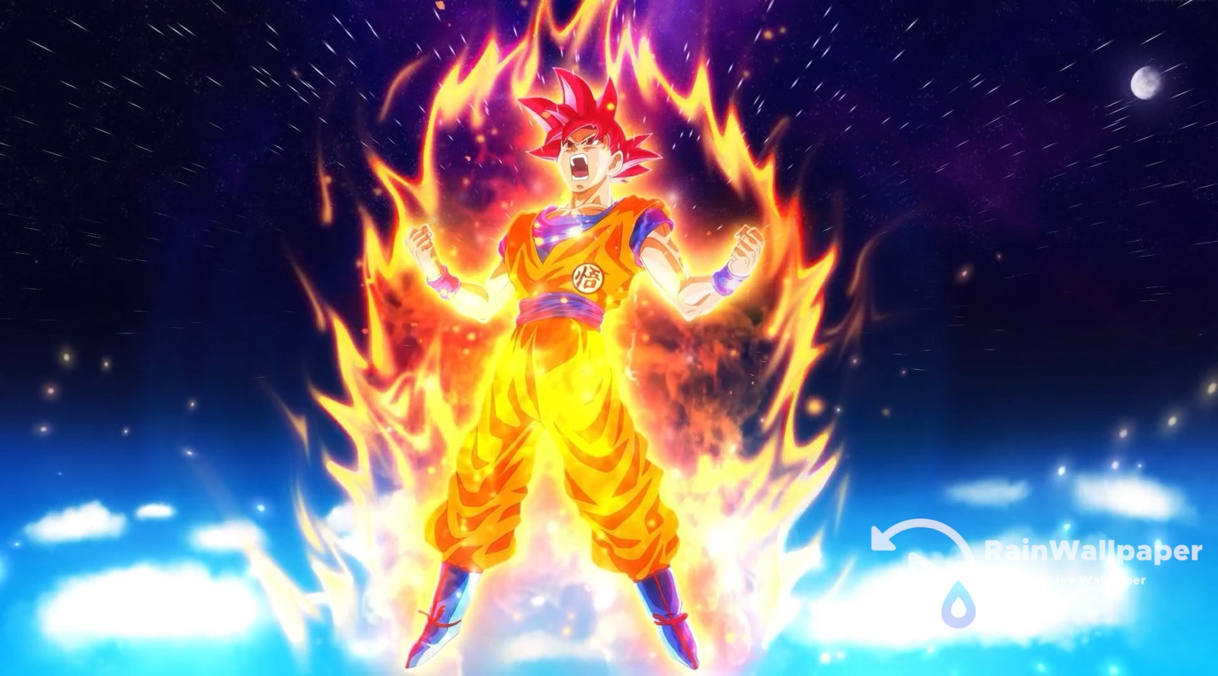 Fire Goku Dragon Ball Super by Jimking on DeviantArt
