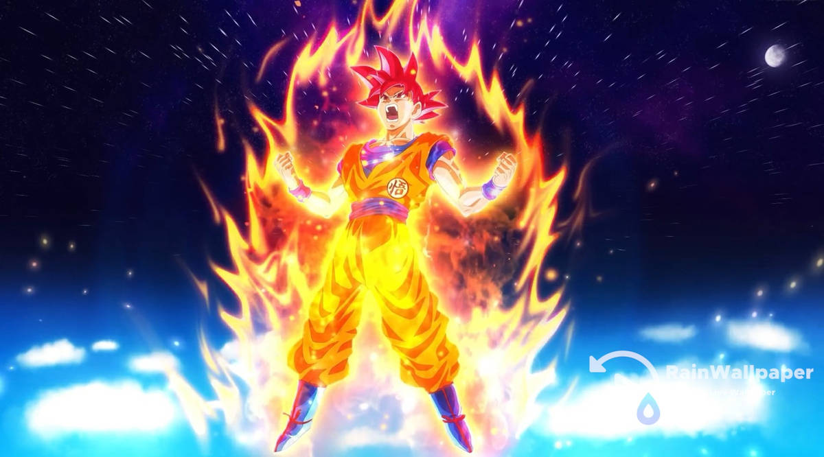 Fire Goku Dragon Ball Super by Jimking on DeviantArt
