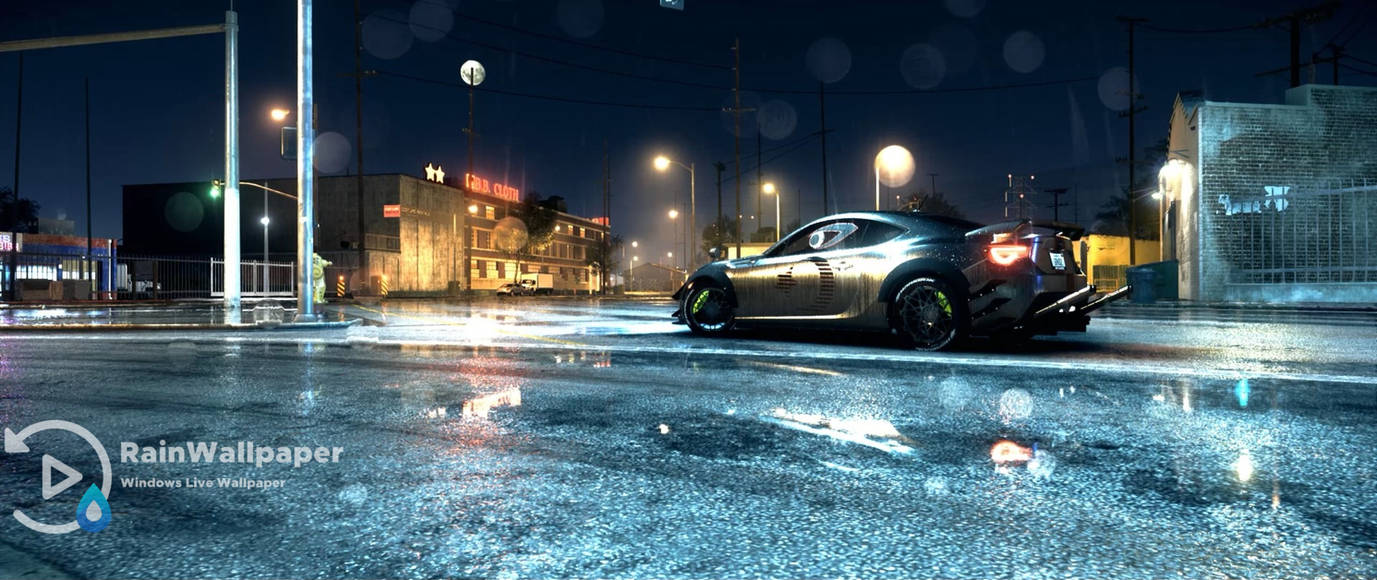 Raining Night City-NFS (wide) by Jimking on DeviantArt