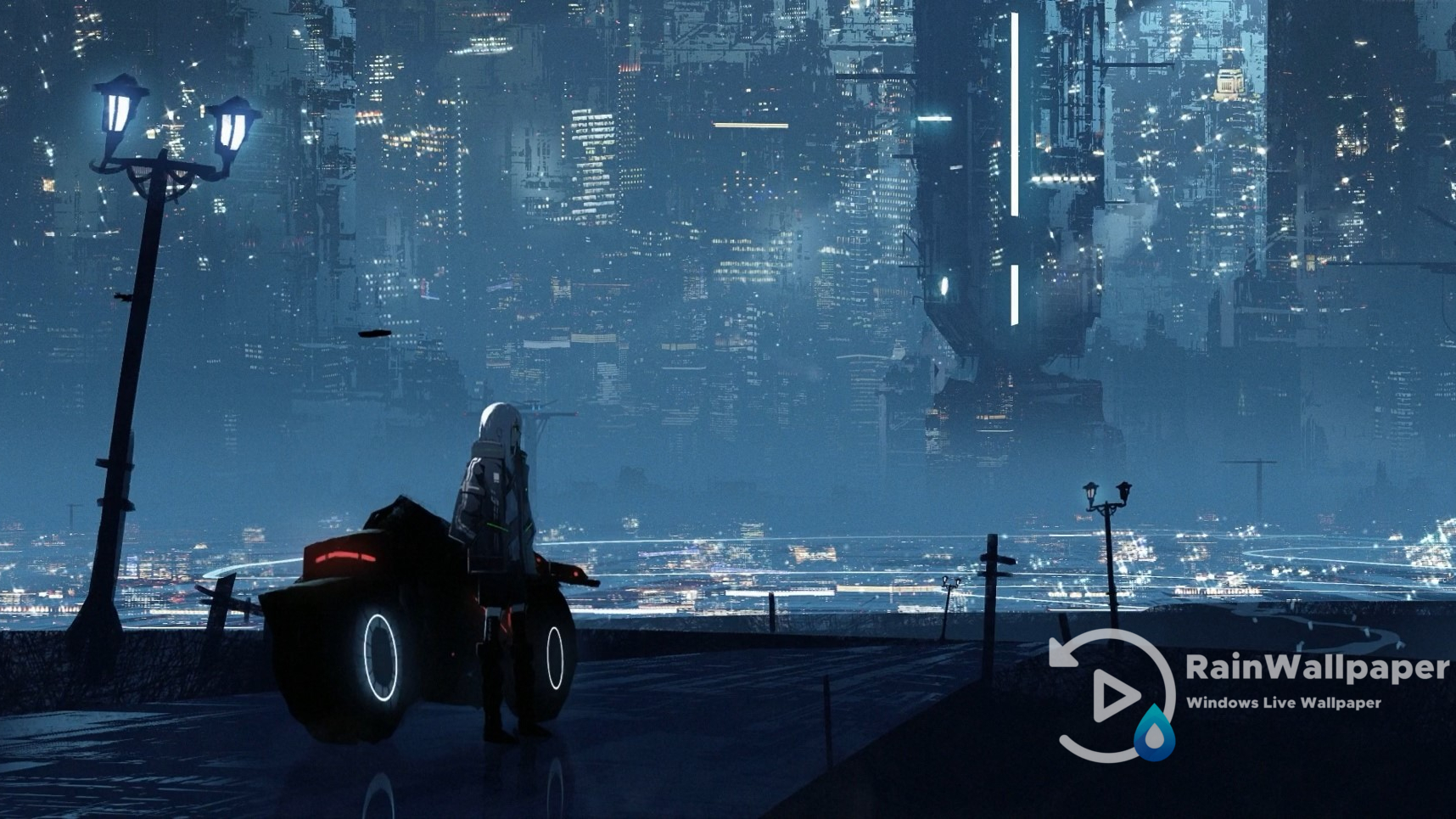 Bike Girl Futuristic City by Jimking on DeviantArt