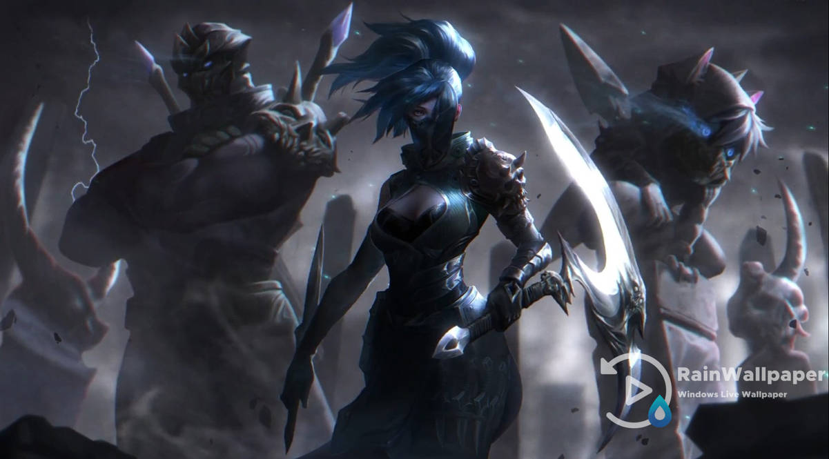 Akali League of Legends by Jimking on DeviantArt