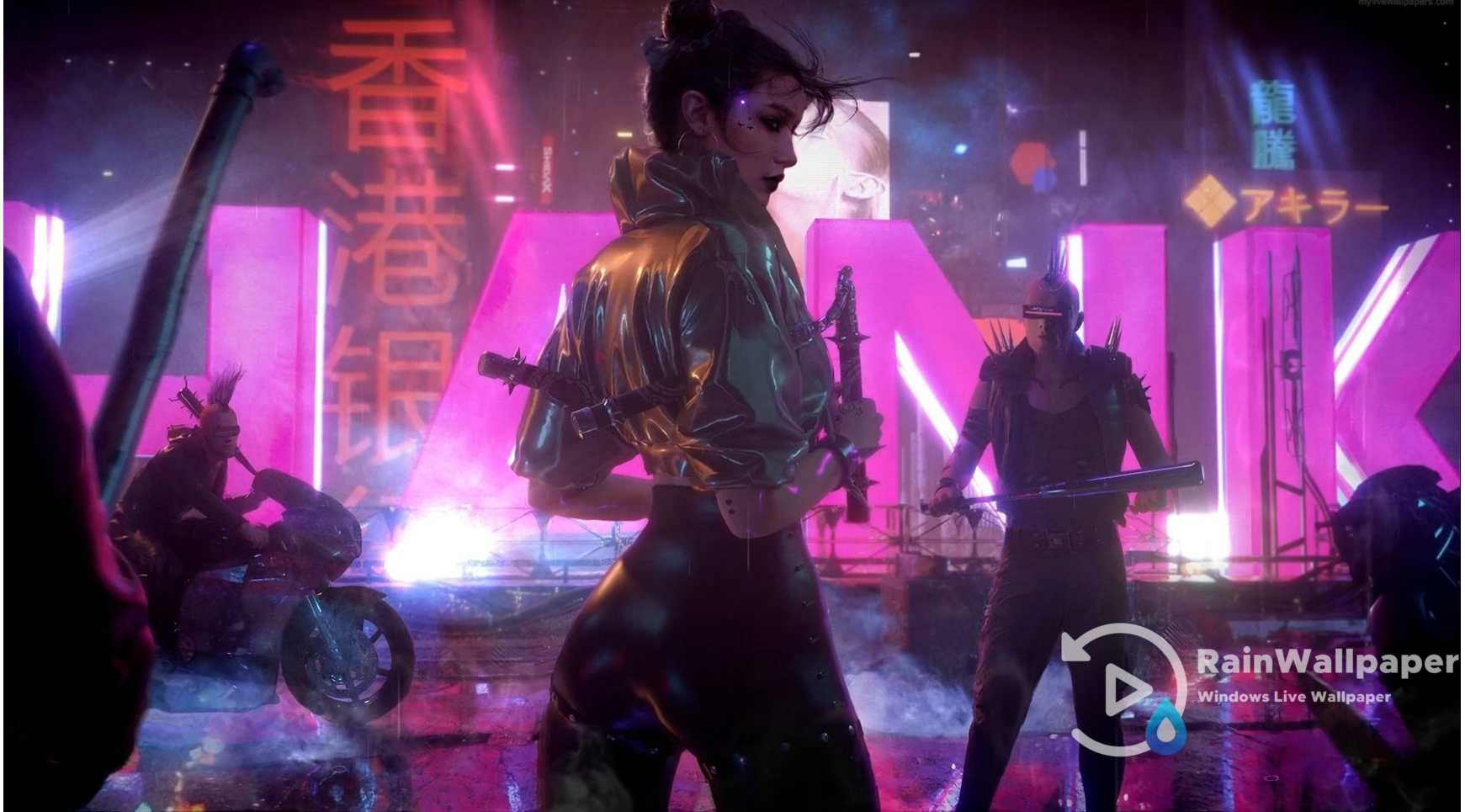 Nunchuck Girl Cyberpunk 2077 By Jimking On Deviantart