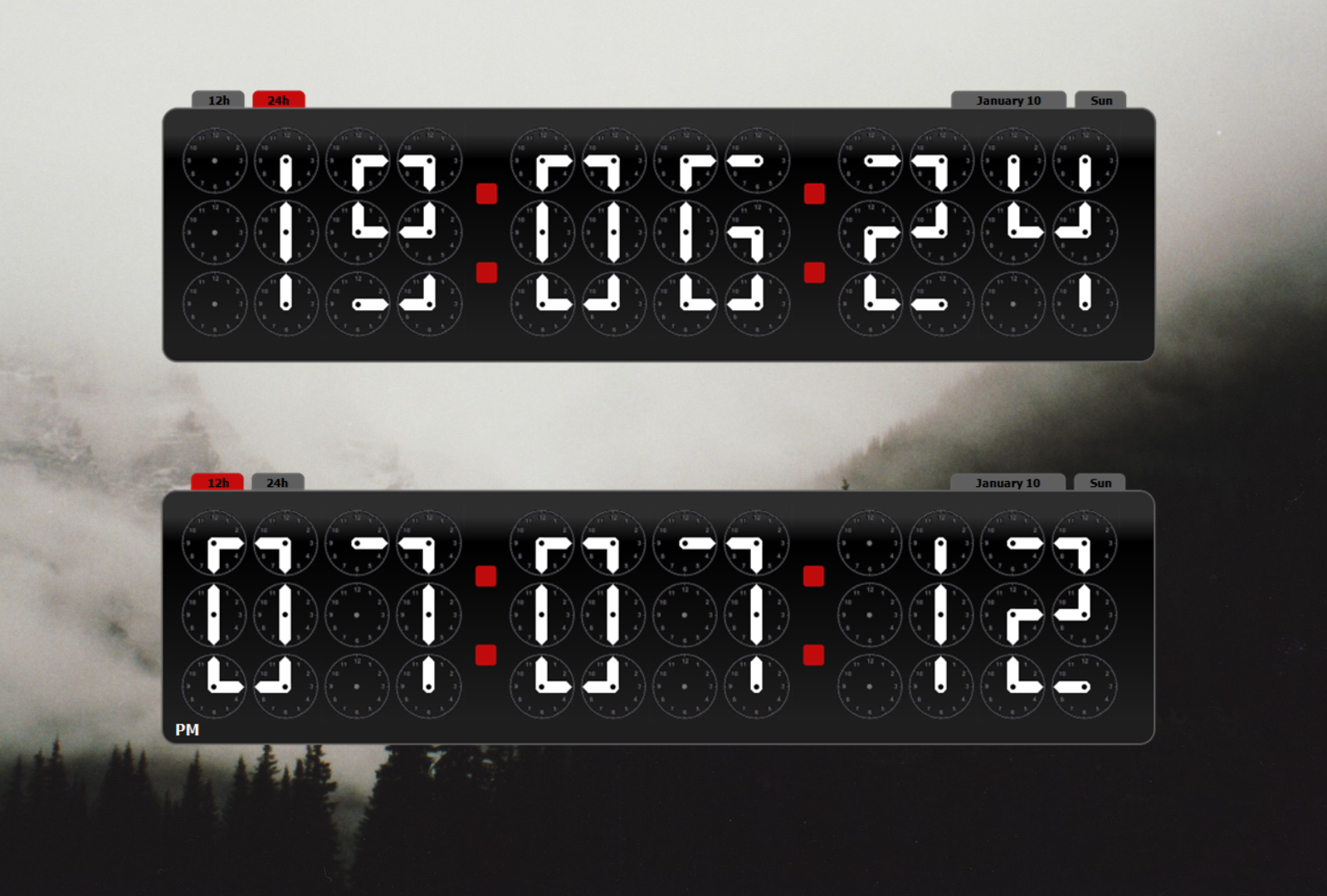 The Clock Clock for xwidget by Jimking on DeviantArt