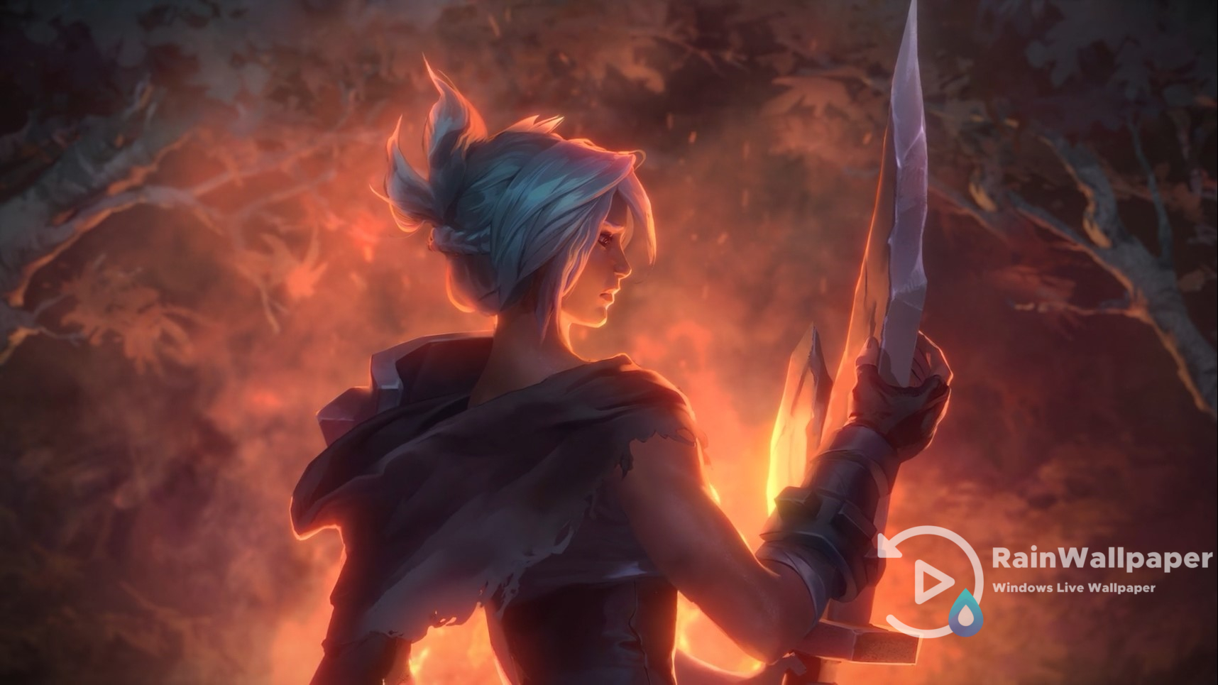 Riven The Exile Sword Bonfire by Jimking on DeviantArt