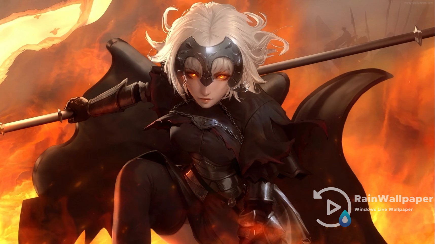 Jeanne dArc Flames by Jimking on DeviantArt