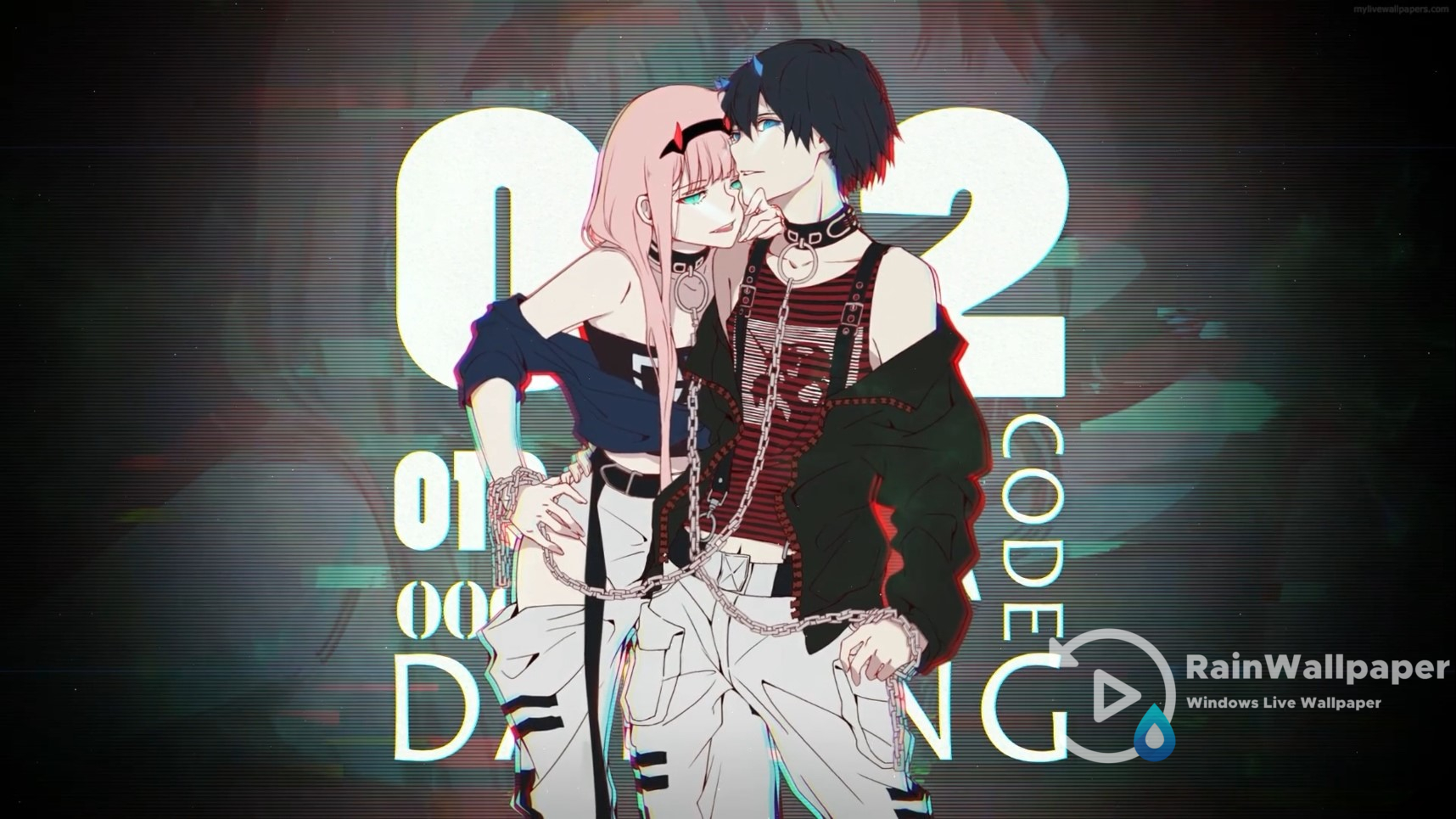 Zero Two and Hiro by Jimking on DeviantArt