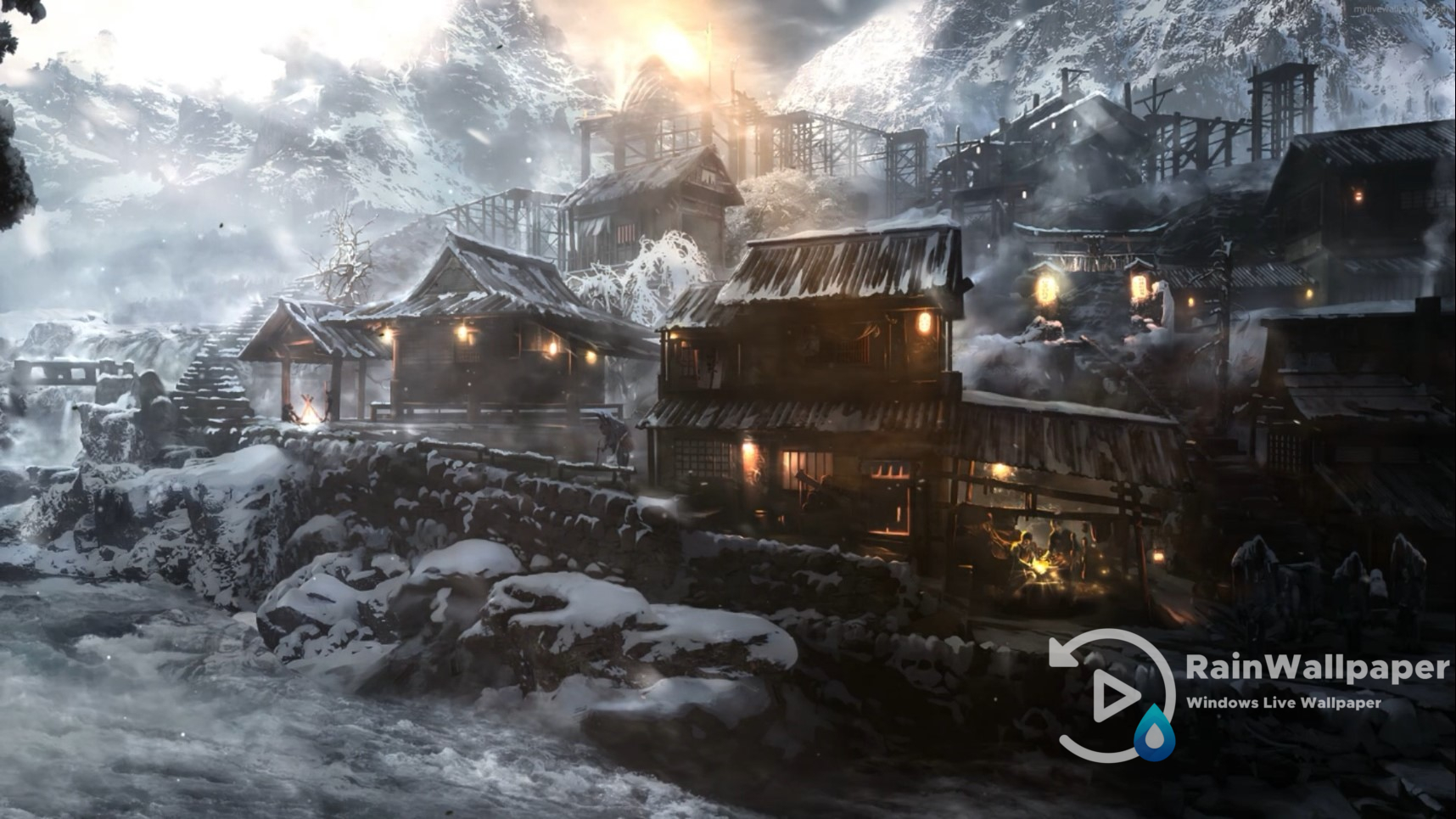 Snowing Village Blacksmith by Jimking on DeviantArt