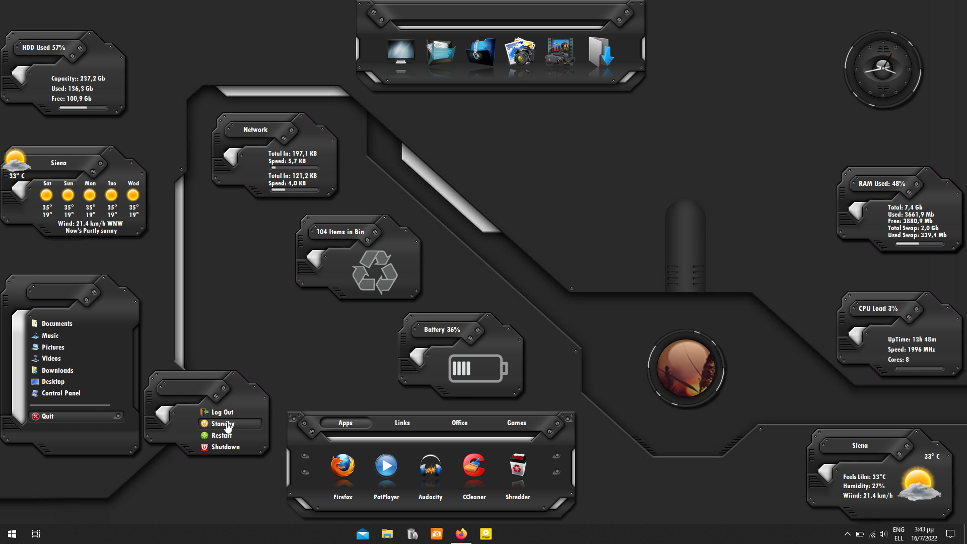 Widgets, Gadgets on Ultimate-Desktop - DeviantArt