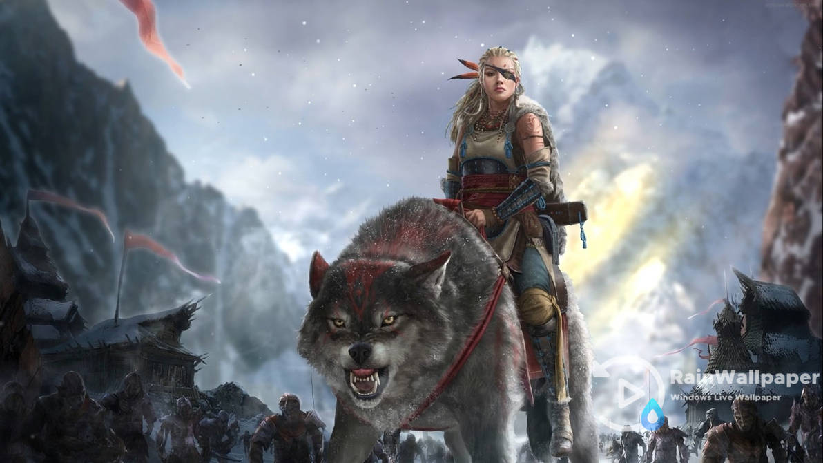 Girl Wolf Warrior by Jimking on DeviantArt