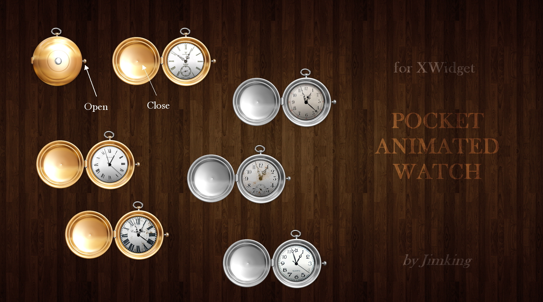 Pocket Animated Watch for XWidget by Jimking on DeviantArt