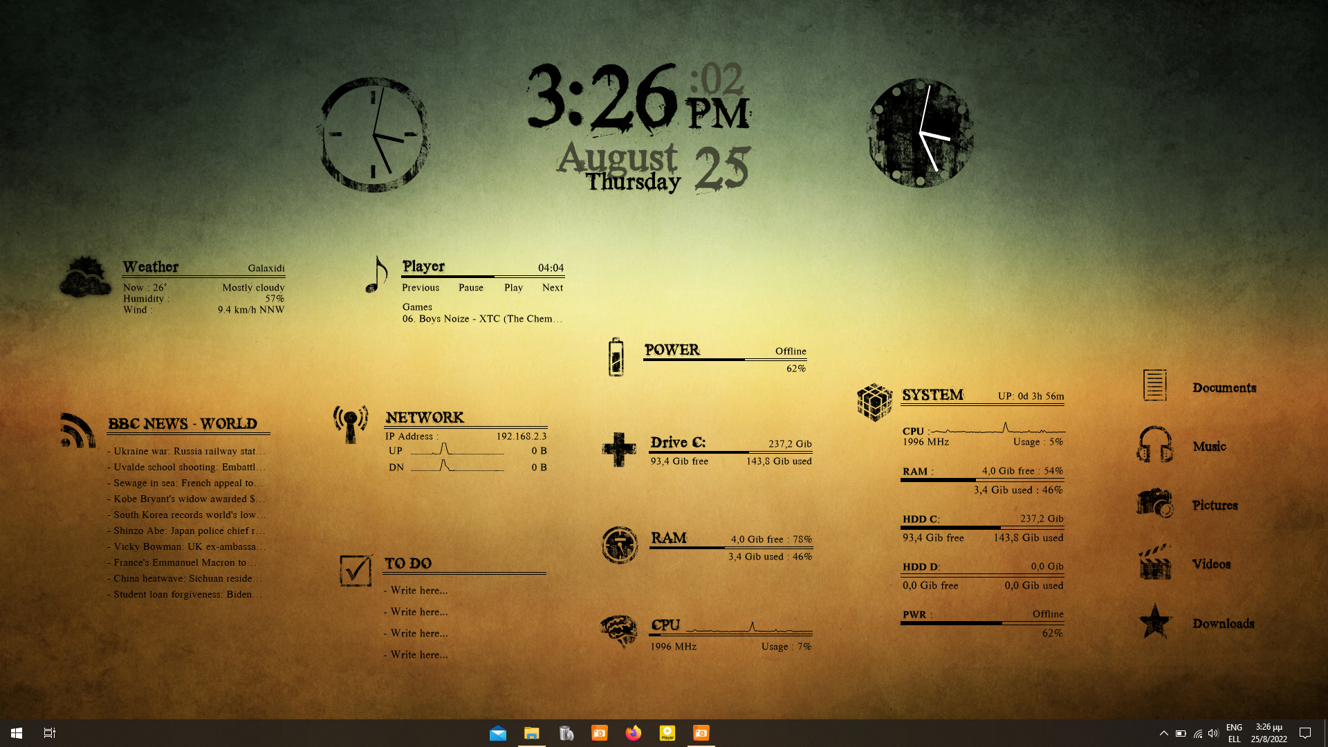 Eroded Theme v2 for XWidget by Jimking on DeviantArt
