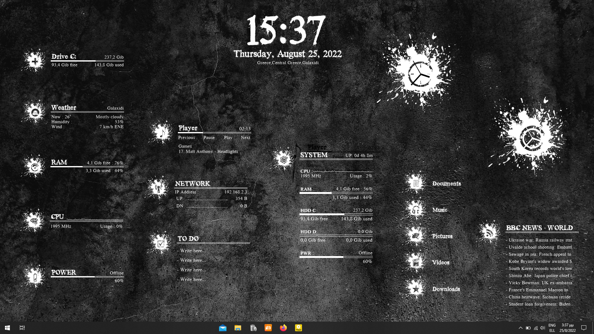Eroded Theme v1 for XWidget by Jimking on DeviantArt