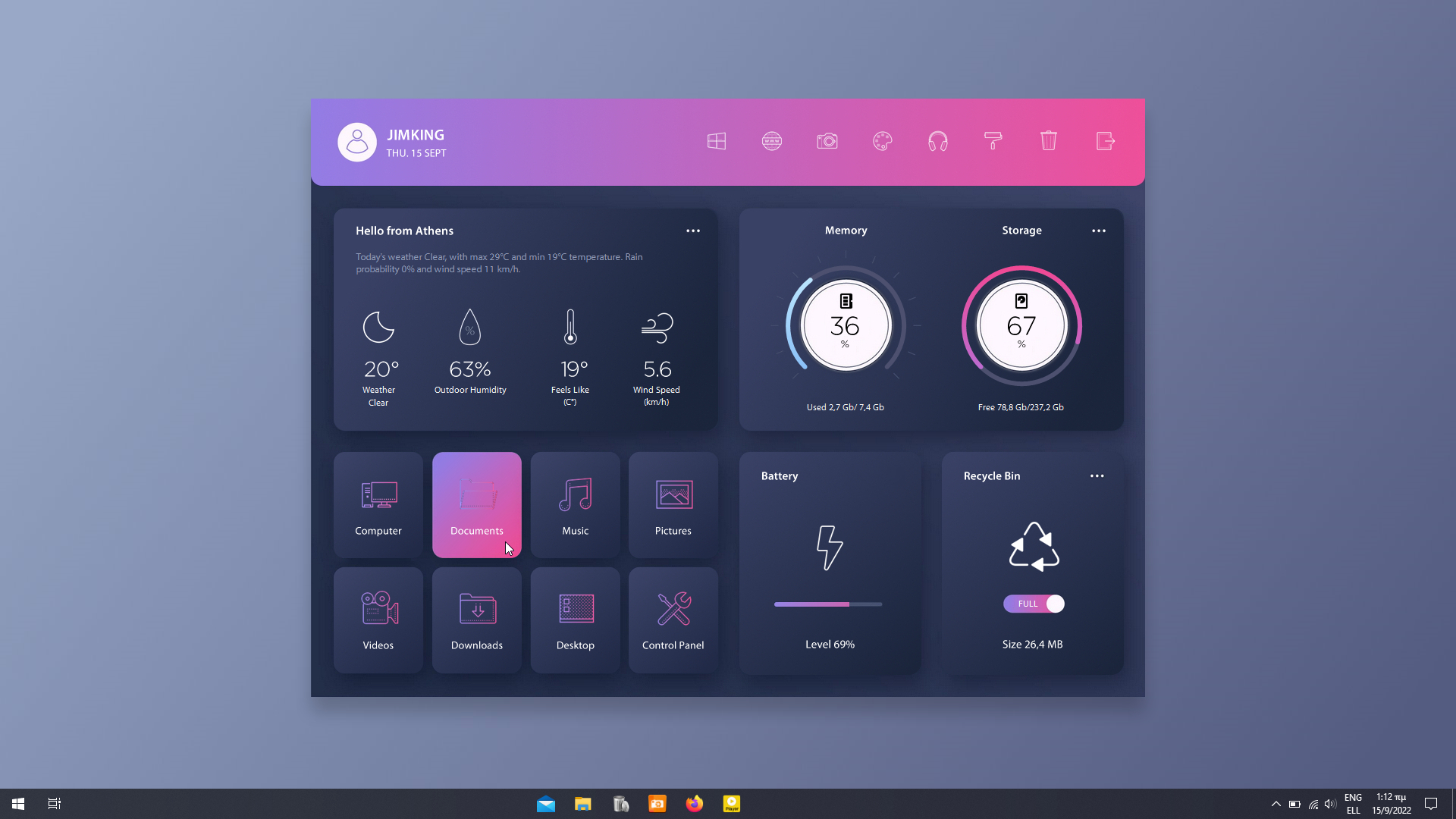 Smart Home for XWidget by Jimking on DeviantArt
