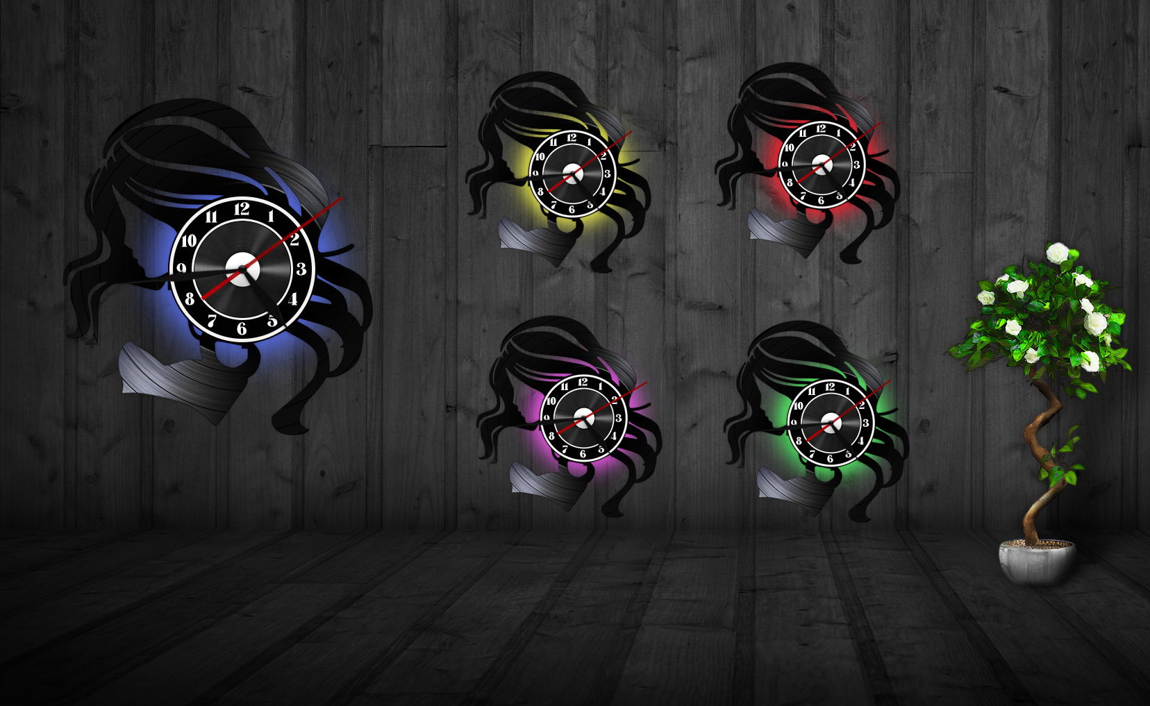 Beauty Clock for XWidget by Jimking on DeviantArt