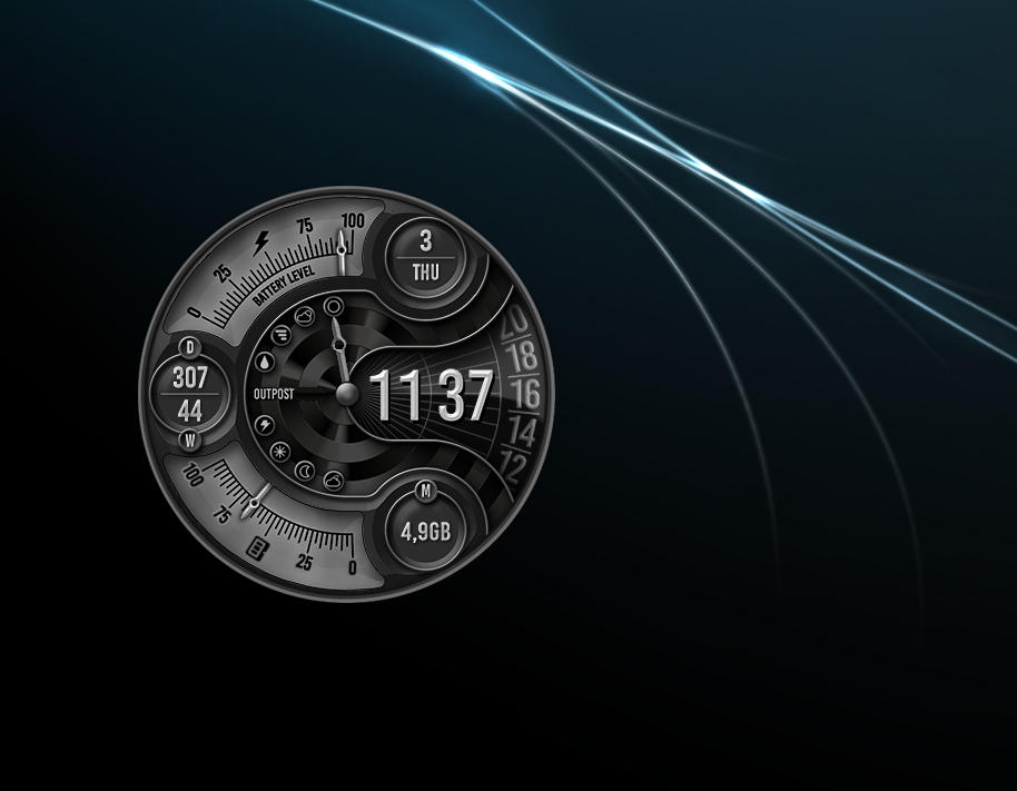 Outpost Watch 2 for XWidget by Jimking on DeviantArt