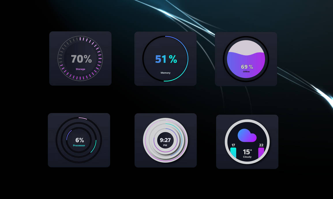 TabX Suite for XWidget by Jimking on DeviantArt