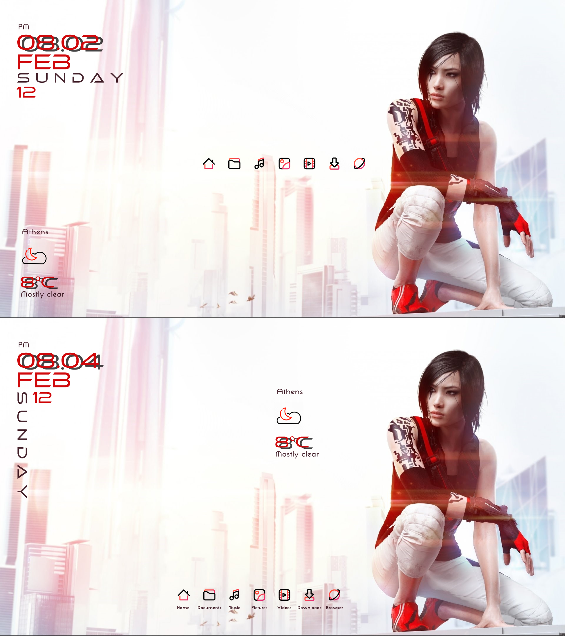 Catalyst Theme for XWidget by Jimking on DeviantArt