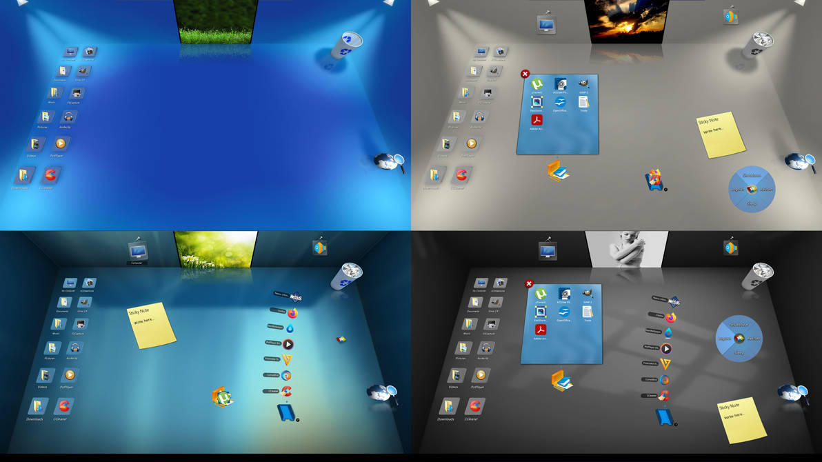3D Desktop FullScreen HD for XWidget by Jimking on DeviantArt