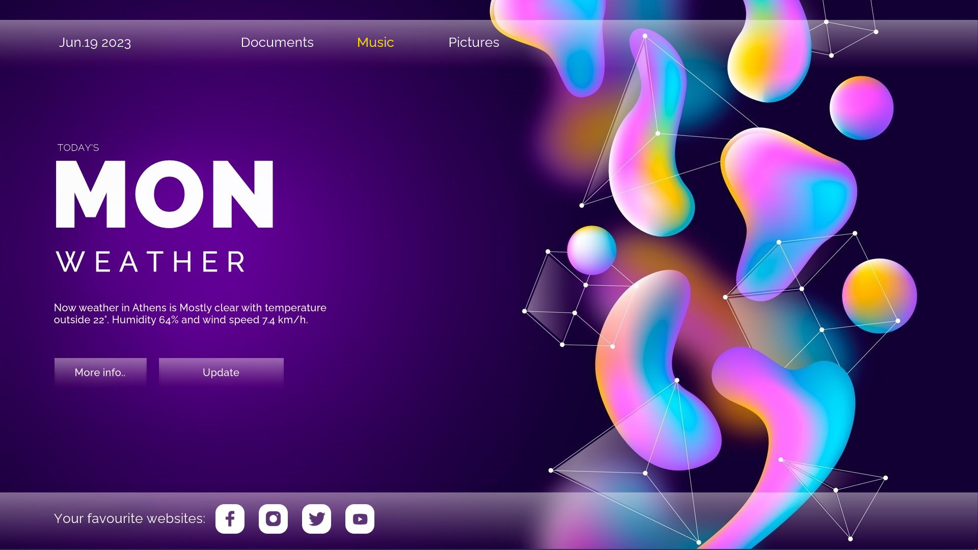 Blog 4 Theme for XWidget by Jimking on DeviantArt