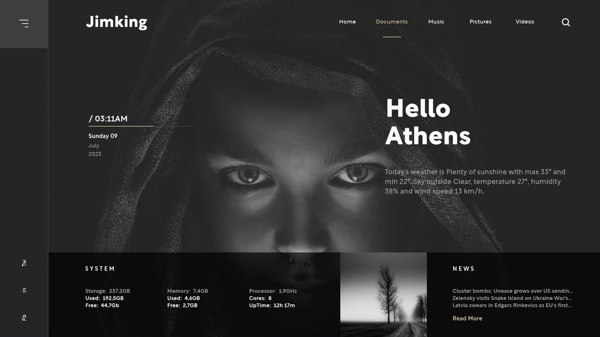 Enigma Theme for XWidget by Jimking on DeviantArt