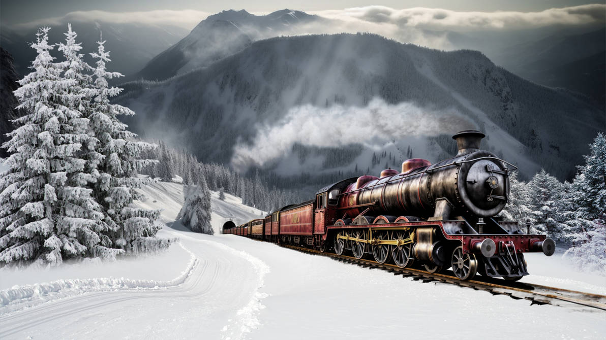 Travel In The Snow (4K Wallpaper) by Jimking on DeviantArt