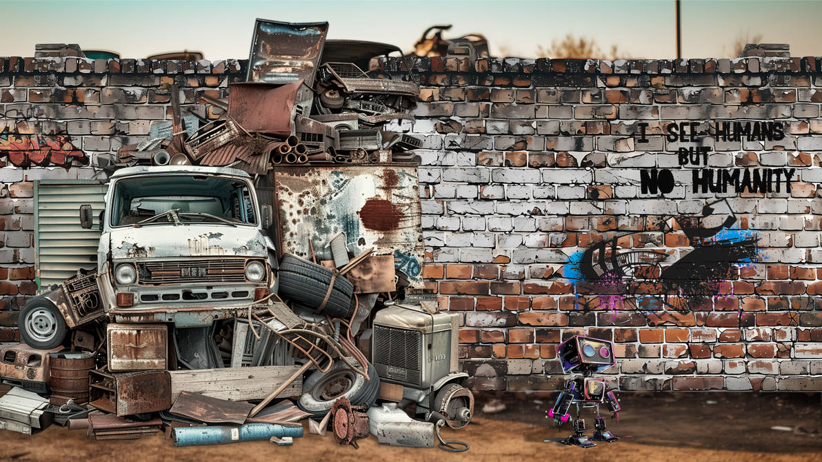 I See Humans But No Humanity (4K Wallpaper) by Jimking on DeviantArt