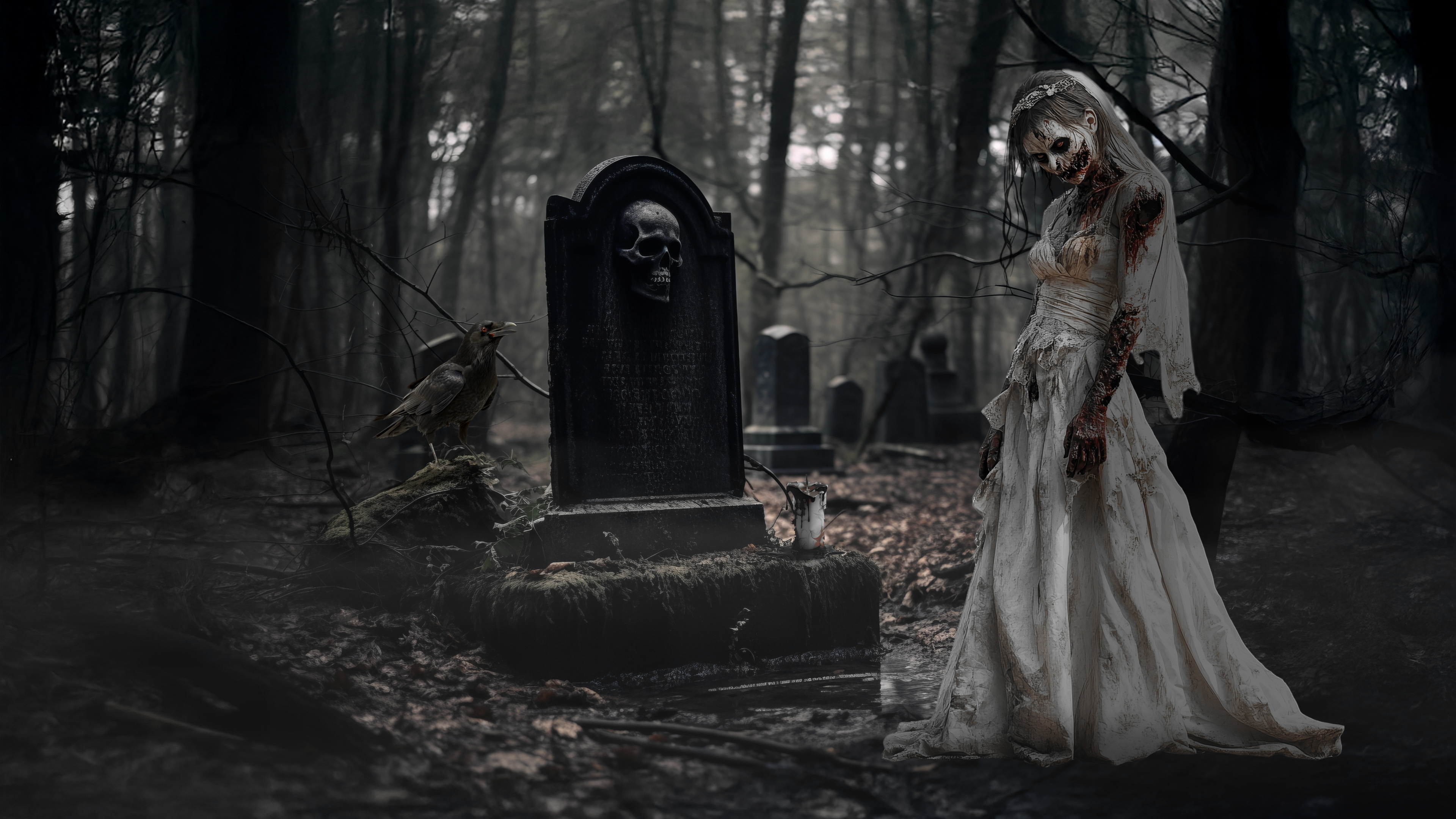 The Bride Of Death (4K Wallpaper) by Jimking on DeviantArt